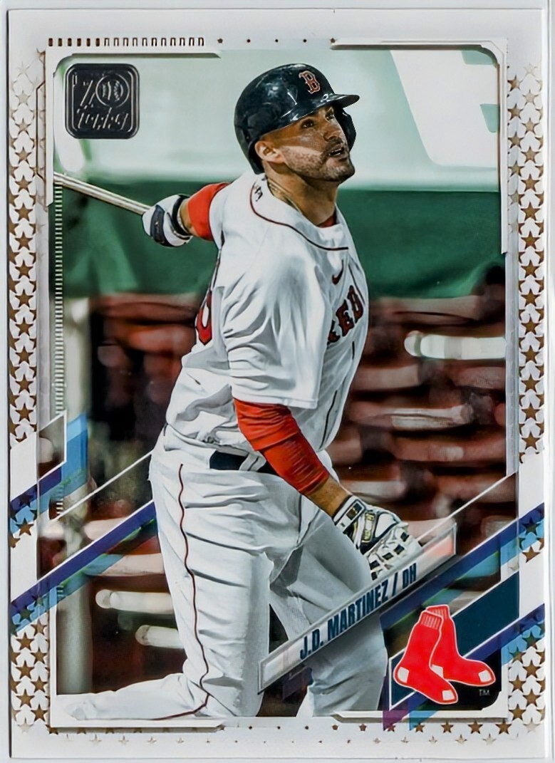 2021 Topps Gold Star J.D. Martinez Card #20 | eBay