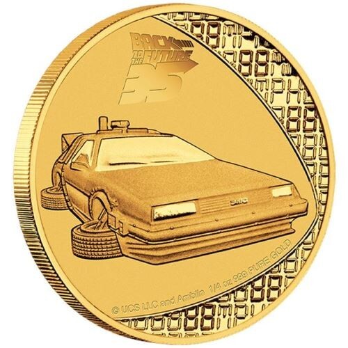 2020 BACK TO THE FUTURE 35th ANNIVERSARY 1/4oz PURE GOLD COIN | eBay