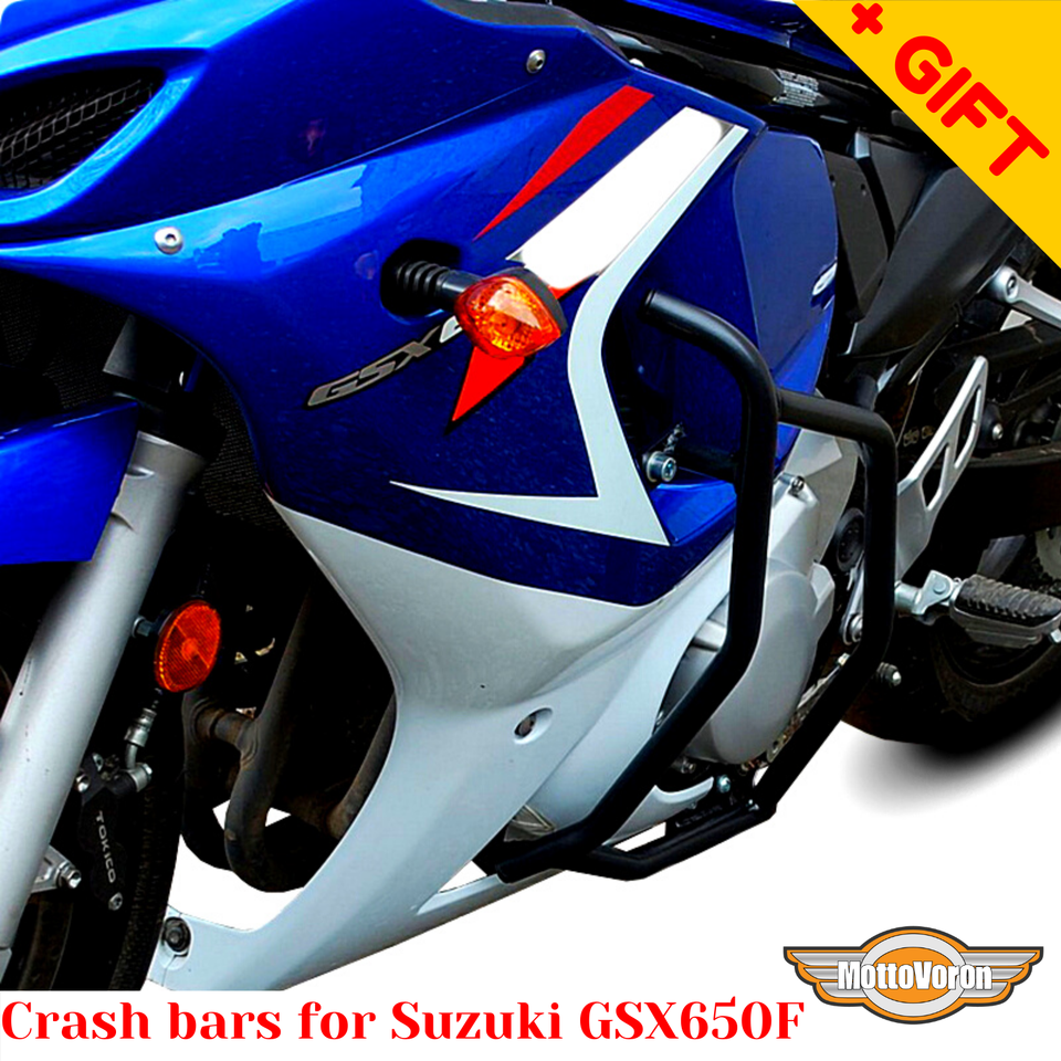 For Suzuki GSX650F engine guard crash bars GSX 650 F radiator guard ...