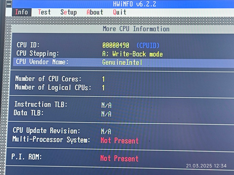 Socket 3 / PGA237 Intel 486DX4-100 P24C SK096 CPU ***WriteBack Cache ...