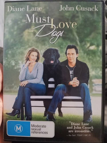 Must Love Dogs (DVD, Region 4, 2006) Like New FREE POST 9325336027660 ...