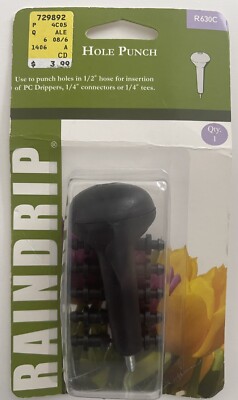Drip Watering Hole Punch With Plugs R630C RAINDRIP | eBay