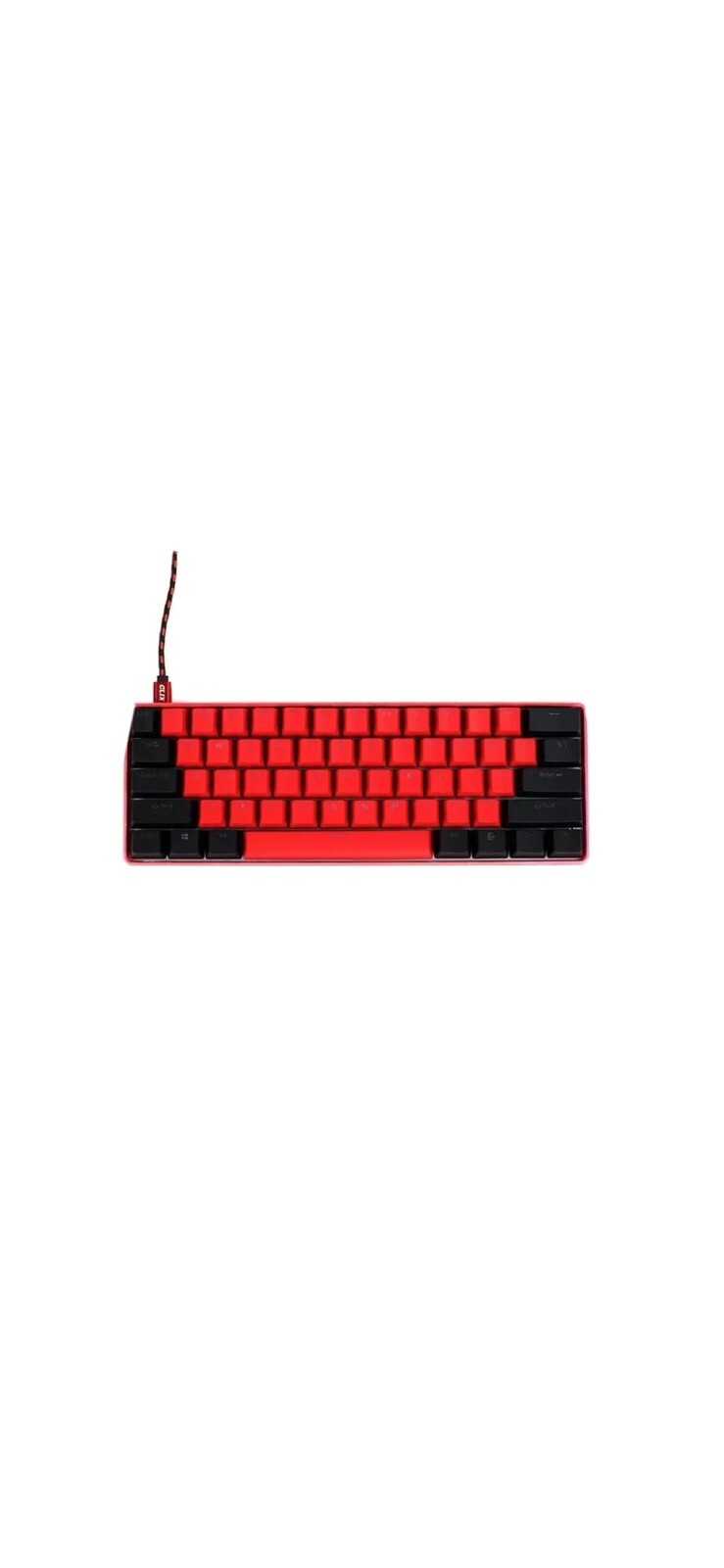 clix x matrix keyboard with lubed novelkeys cream switches! | eBay