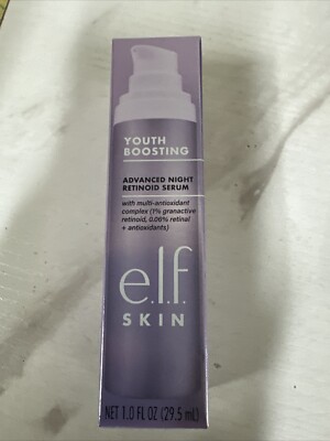E.L.F. Skin Youth Boosting Advanced Night Retinoid Serum 1oz ELF New | eBay