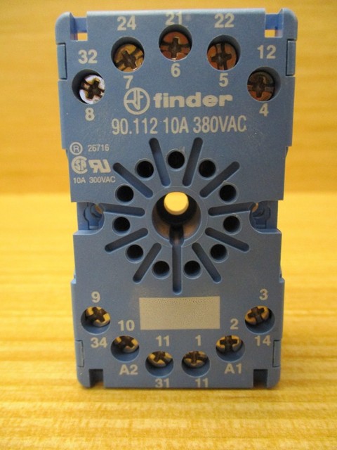 Finder 11 Pin Octal Relay Socket 10a Type 90.112 USG for sale online | eBay