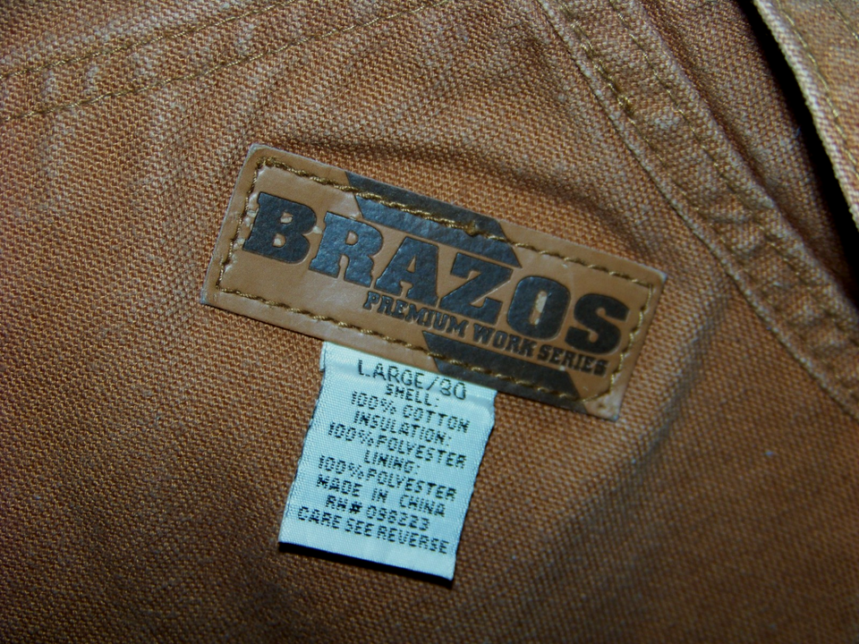 Brazos Insulated Overalls - Premium Work Series - L/30 | eBay