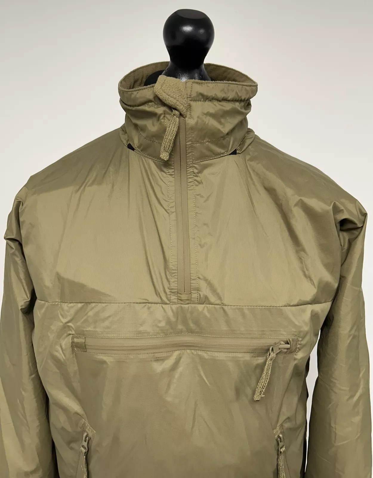 British Military Issue Light Olive PCS Thermal Lightweight Smock Jacket ...