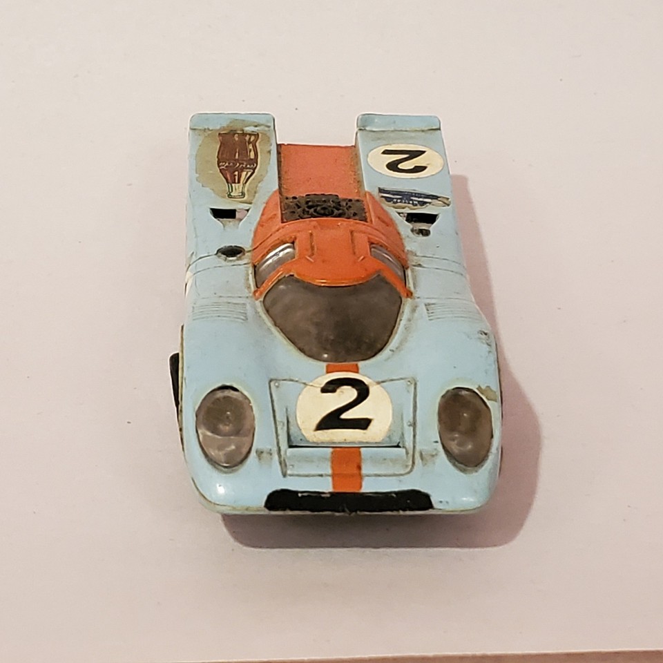 Vintage Aurora AFX Slot Car Blue Porsche HO | eBay