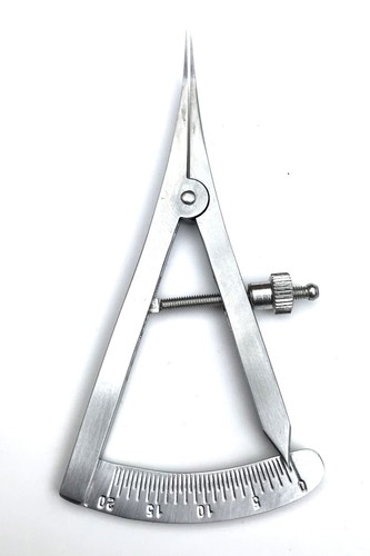 CURVED Dental Castroviejo Calipers Ophthalmics Orthopedic Instruments ...