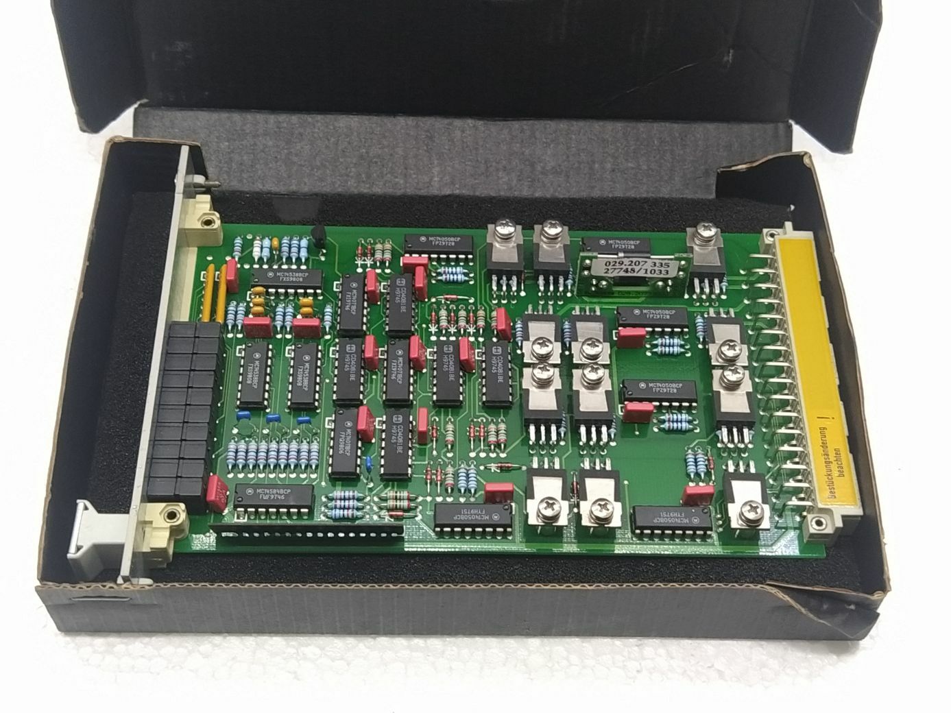 ALSTOM 029.063 242 Pulse Amplifier 029 063 242 SAM Electronics | eBay