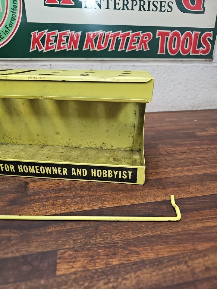 H7 VINTAGE STANLEY Handyman Hardware Store CHISEL DISPLAY | eBay