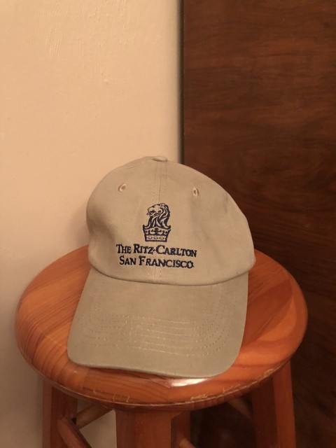 The Ritz Carlton San Francisco Tan Baseball Cap Hat Adjustable | eBay