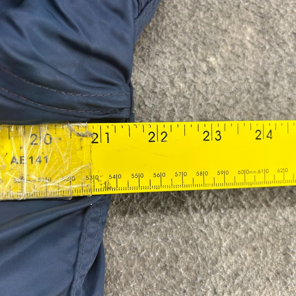 VINTAGE N3B Jacket Mens Small Blue Navy Reproduction USAF Military ...