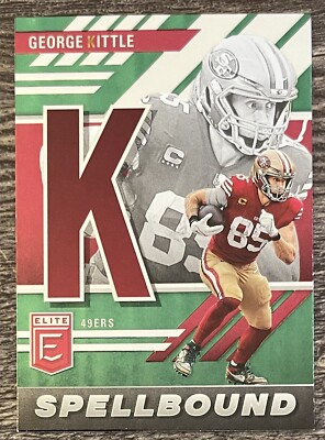 2023 Donruss Elite George Kittle Green Spellbound “K” #SB-GK-1 49ers | eBay