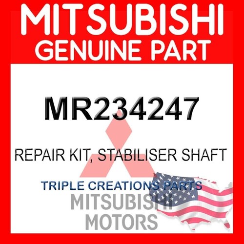 MR234247 Genuine Mitsubishi Bushing Kit Front Suspension Strut Bar OEM ...