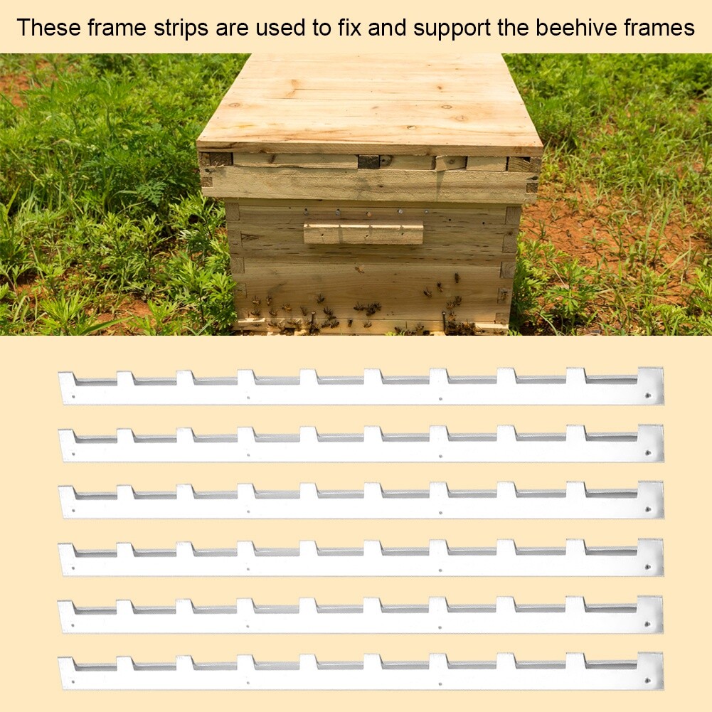 Durable Metal Beehive Frame Strips Spacers Beekeeper Beekeeping ...