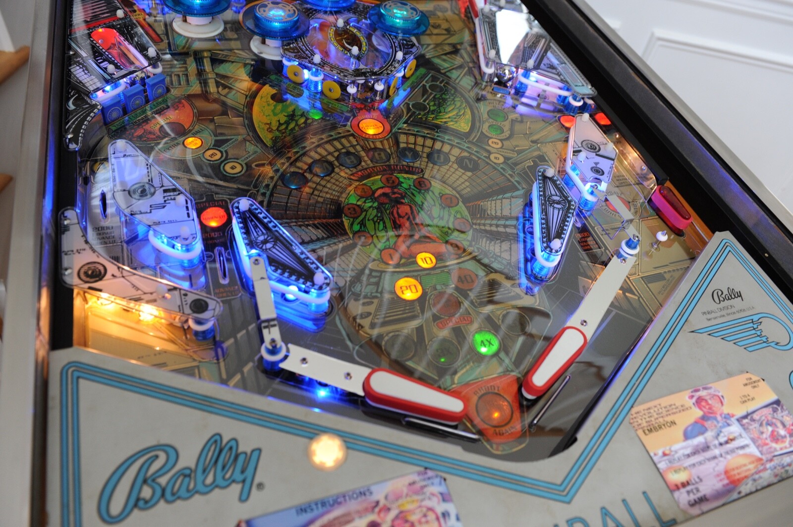 Embryon Pinball machine 1980 by Bally. Widebody collectors favorite! | eBay