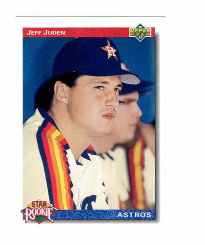 Jeff Juden Houston Astros Pitcher Star Rookie #6 Upper Deck 1992 # ...