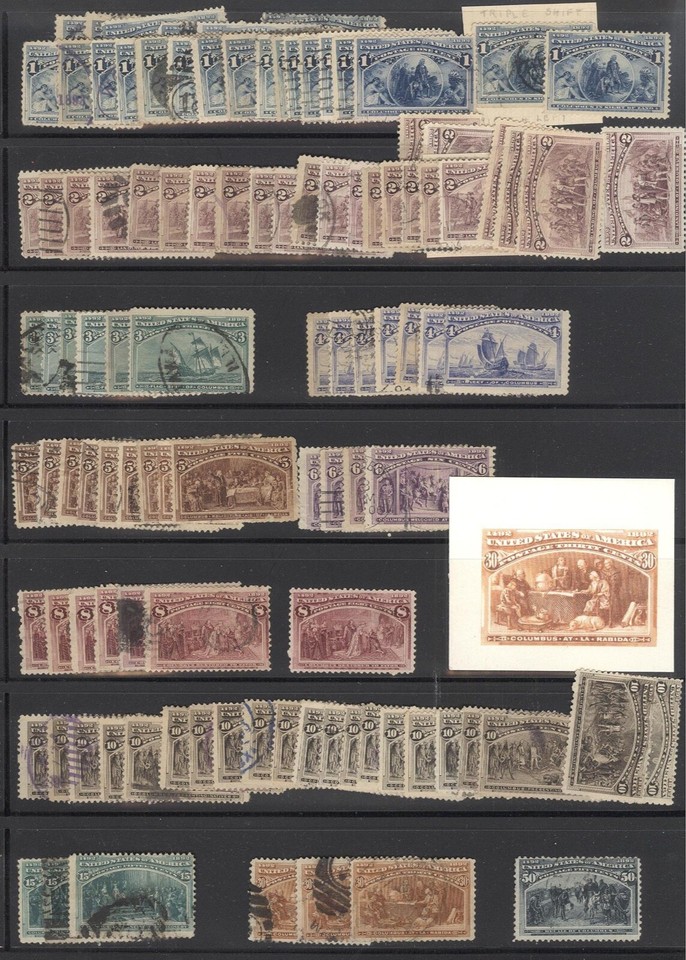 US, 19th century &, Excellent assortment of Classic Stamps & other ...