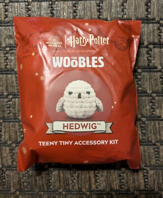 Hedwig The Owl Harry Potter The Woobles Teeny Tiny Crochet Kit No Hook ...
