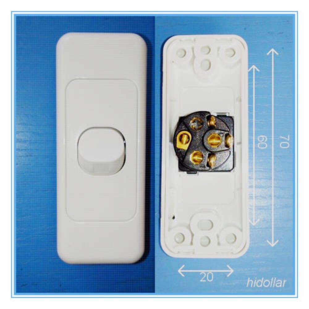 MINI WHITE POWER SWITCH LIGHT ELECTRICAL SWITCH ARCHITRAVE SWITCH 1 2 4 ...