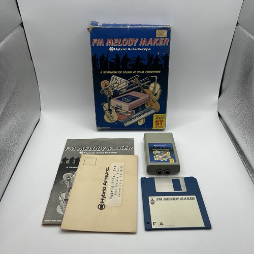 Atari ST FM Melody Maker PAL Complete Hybrid Arts Europe Rough Box | eBay