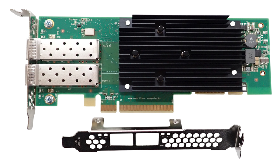 Solarflare XtremeScale X2522-25G-PLUS Dual Port 10/25GbE SFP+/SFP28 ...