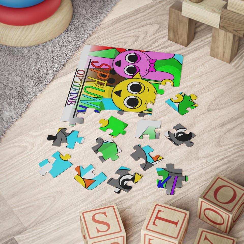 Sprunki Game Kids Puzzle, 30-Piece - Fun Jigsaw Puzzle Toy for Children ...