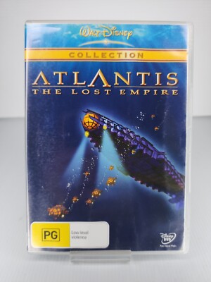 Atlantis - The Lost Empire DVD, 2001 Disney James Garner Jim Varney ...