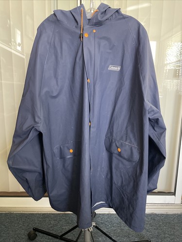 COLEMAN Women's Outdoor Rain Jacket w/Hood Pockets Vented Size XL/2XL ...