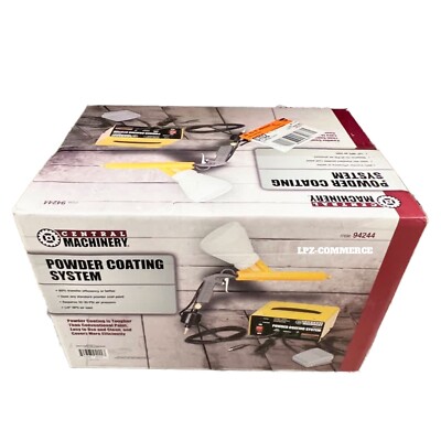 Central Machinery Powder Coating System Electrostatic Paint Gun 10-30 ...