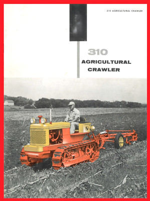 J.I. Case 310 Agricultural Crawler Farm Tractor Dozer Sales Color ...