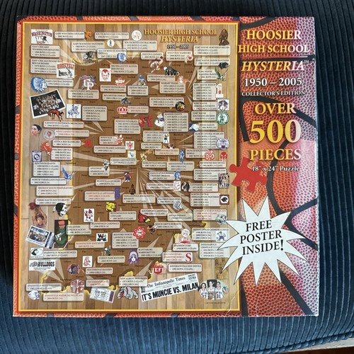 Hoosier High School Hysteria Jigsaw Puzzle 1950-2005 Collector's ...