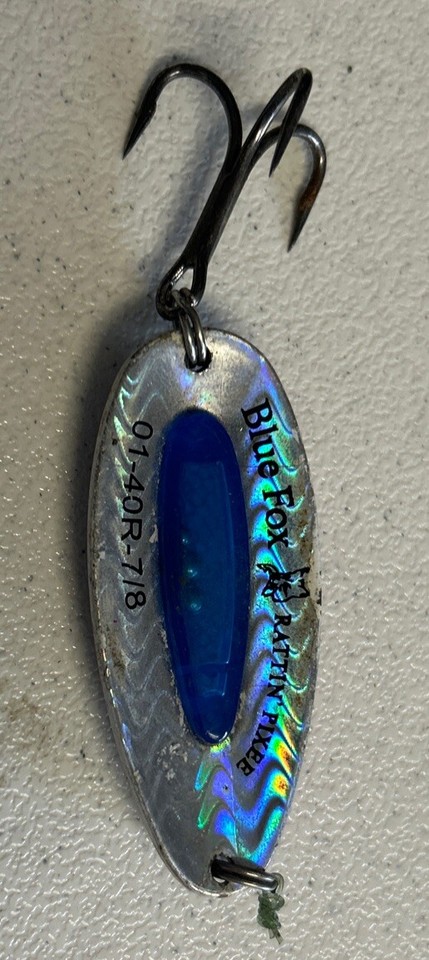 (3) Blue Fox Pixee (1) Nebco Pixee Spoon Lure Lot 7/8 Oz. (4 Total ...