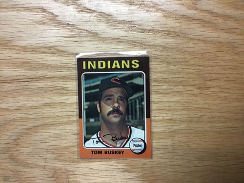 1975 Topps Tom Buskey Cleveland Indians Card #403 | eBay
