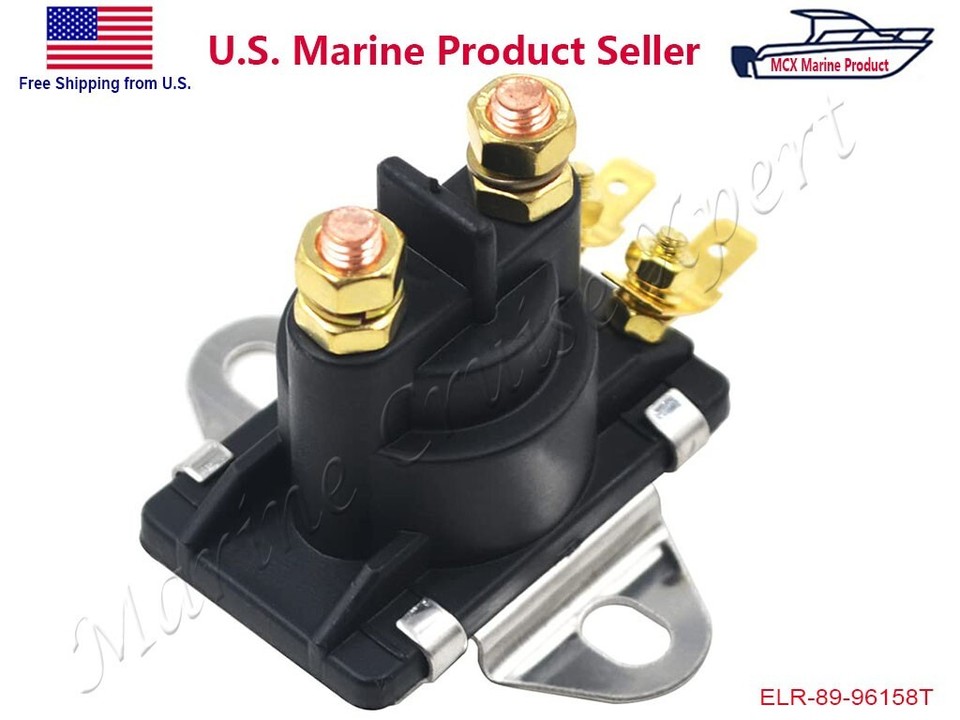 Solenoid Relay 8M0185622 for Mercury Mariner Outboard MerCruiser ...
