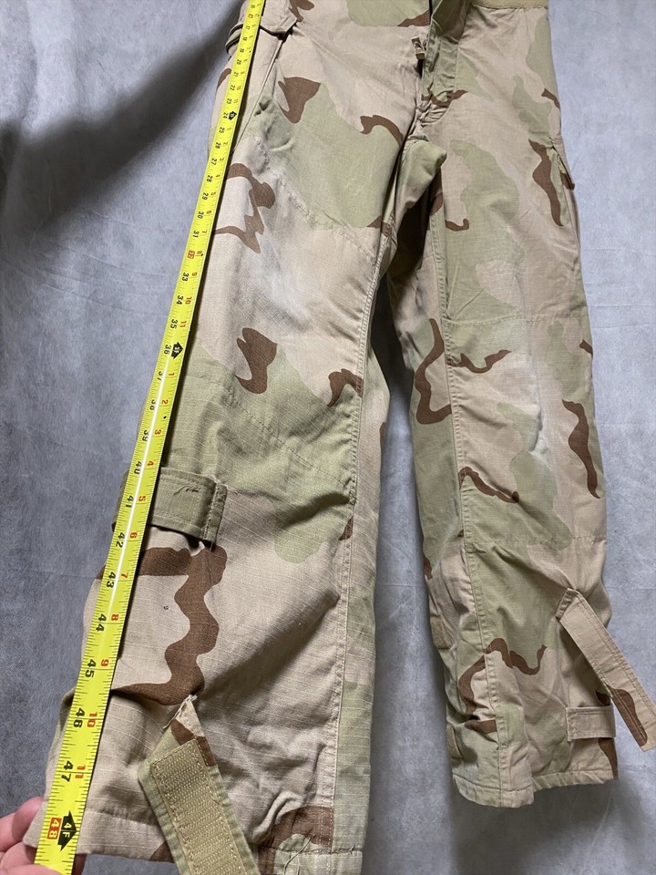 Military Chemical Protective NFR Overgarment Pants Medium Long Desert ...