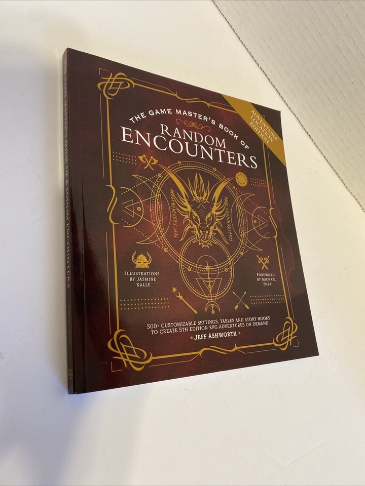 The Game Master's Book of Random Encounters Paperback Adventure ...