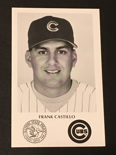 FRANK CASTILLO ~ 1995 Chicago Cubs Police Set Break ~ **RARE Regional ...