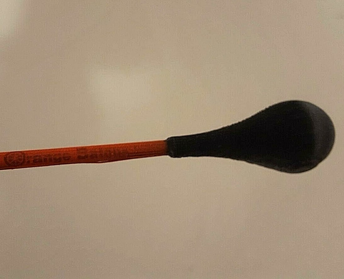 Perfectly balanced 12-inch 3D-printed music conducting baton - Orange ...
