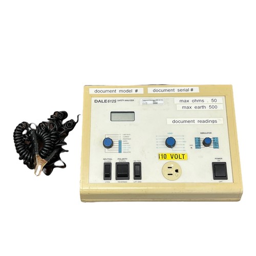 Dale Technology 612S Benchtop Electrical Safety Analyzer Tester Working ...