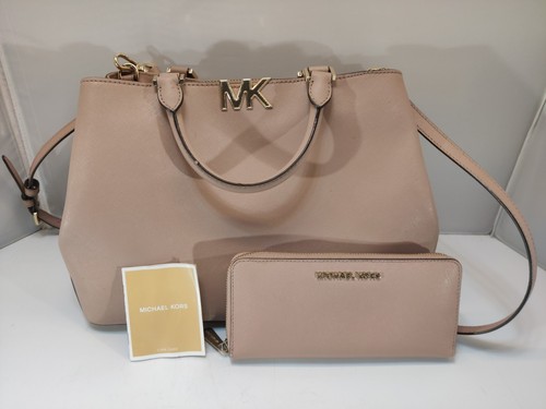 Michael Kors Florence Large Satchel Handbag & Wallet Used | eBay UK