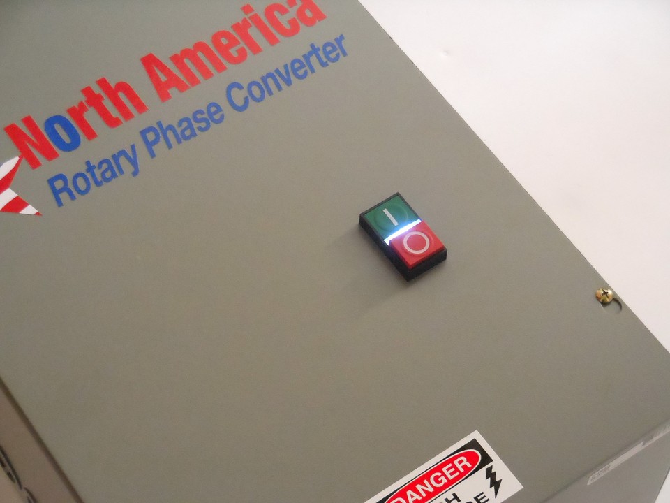 CP-10 Pro-Line 10HP Rotary Phase Converter Control Panel - Loaded with ...