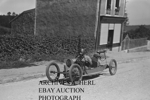 Elfe cycle car factory racer Mauve 1922 French circuit of Gometz auto ...