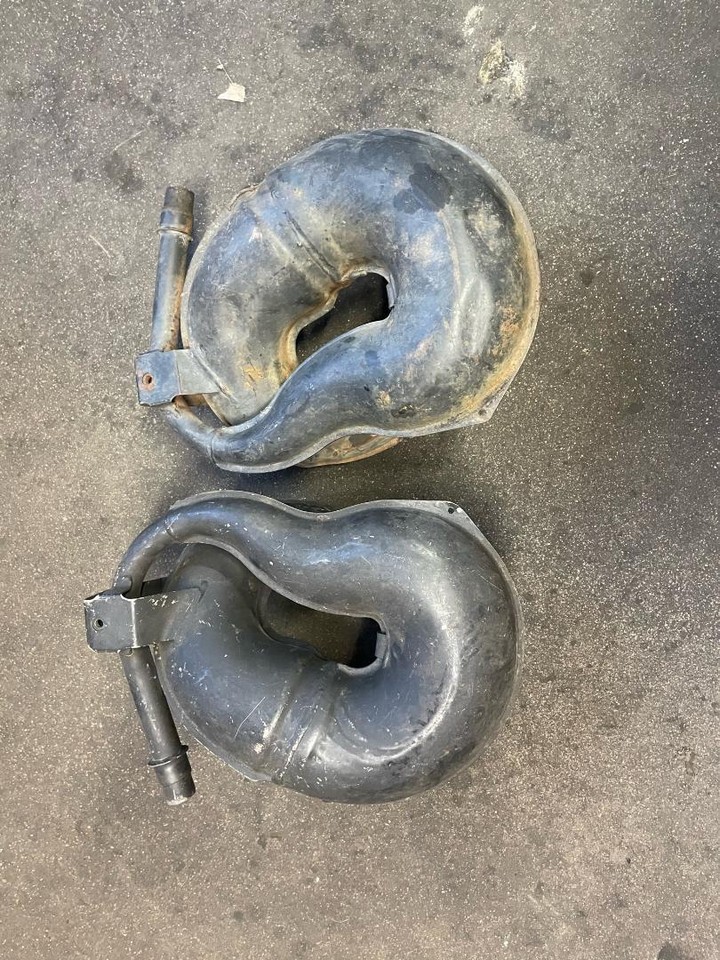 yamaha banshee 350 oem stock exhaust pipes expansion chambers headers ...