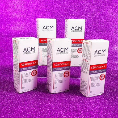 ACM Sebionex K Créme Kératorégulatrice 40ml x5 -50% - 636022 | eBay
