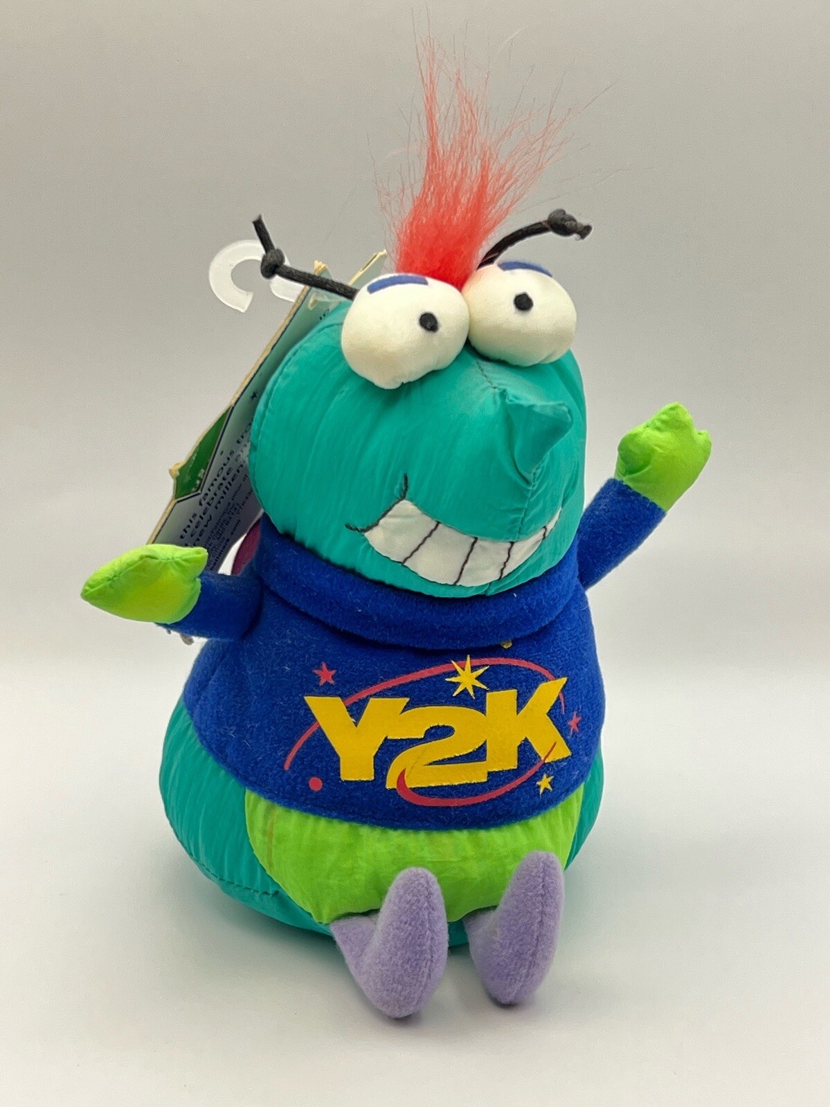 Y2K Bug "Crash" 6" Bean Bag Plush Hallmark Millennium Cyber Pal Stuffed ...