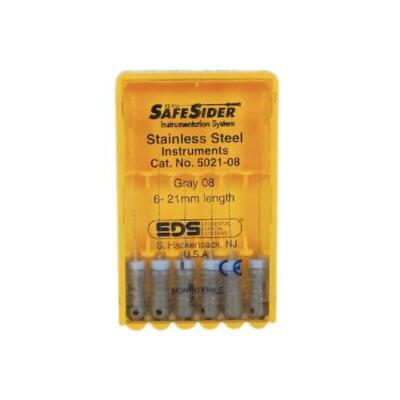 Essential Dental Systems 5021-08 SafeSiders Reamers Stainless Steel ...
