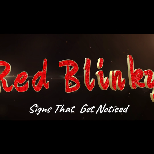 Flashing Blinking Red LED Laminated Funny Sign Warning Biohazard ...