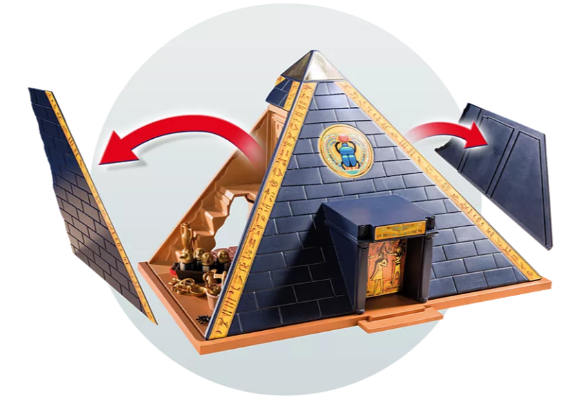 PLAYMOBIL 5386 Pharaoh's Pyramid Playset for sale online | eBay